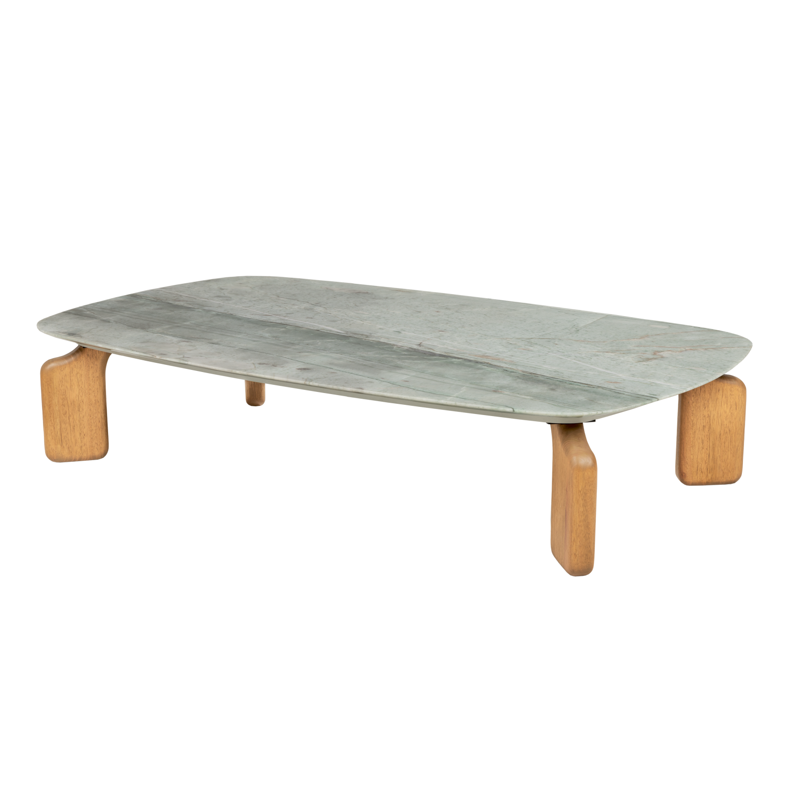 MESA DE CENTRO ROSSI MÁRMOL RECTANGULAR - Sierra Muebles